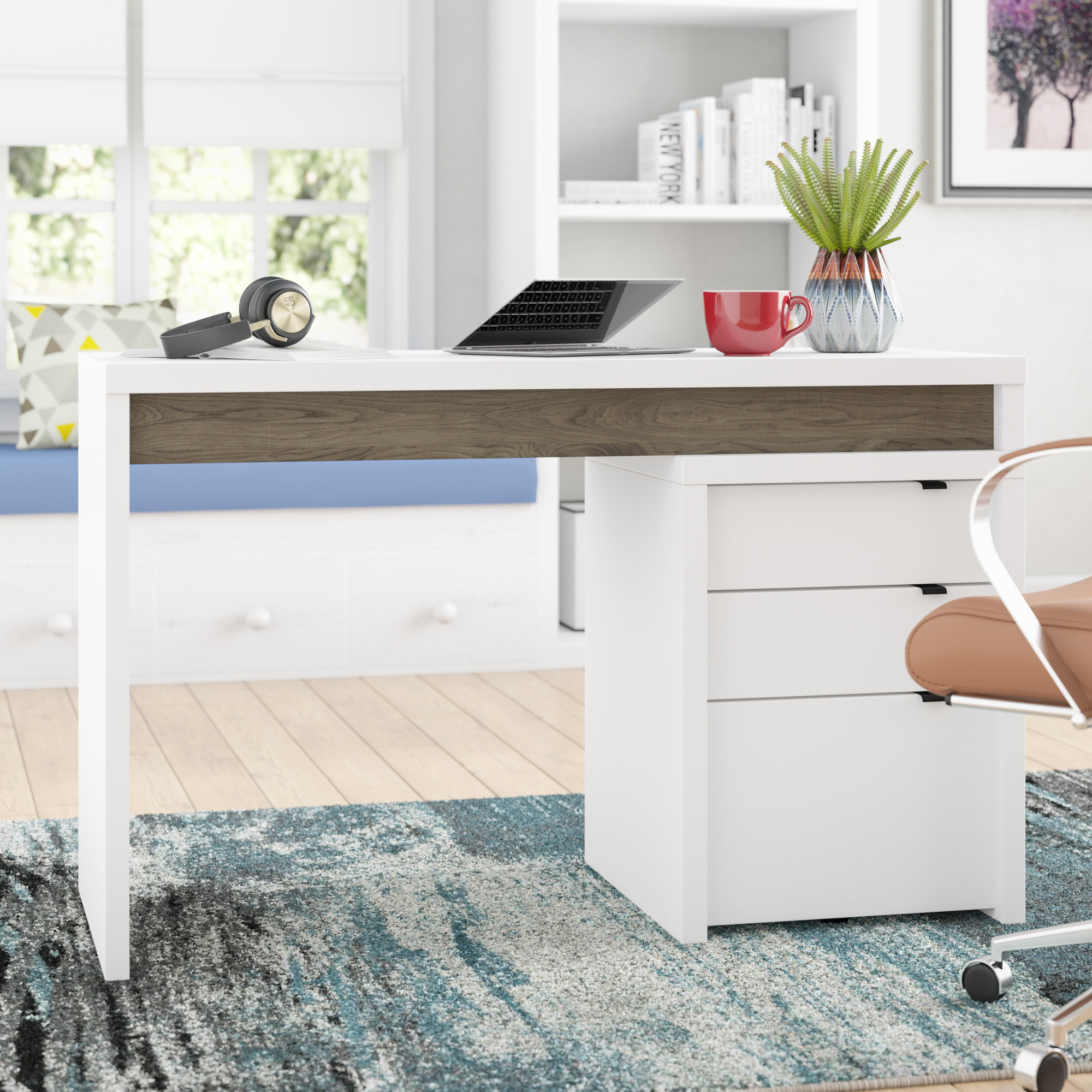 Latitude Run® Alayna Reversible Desk & Reviews - Wayfair Canada
