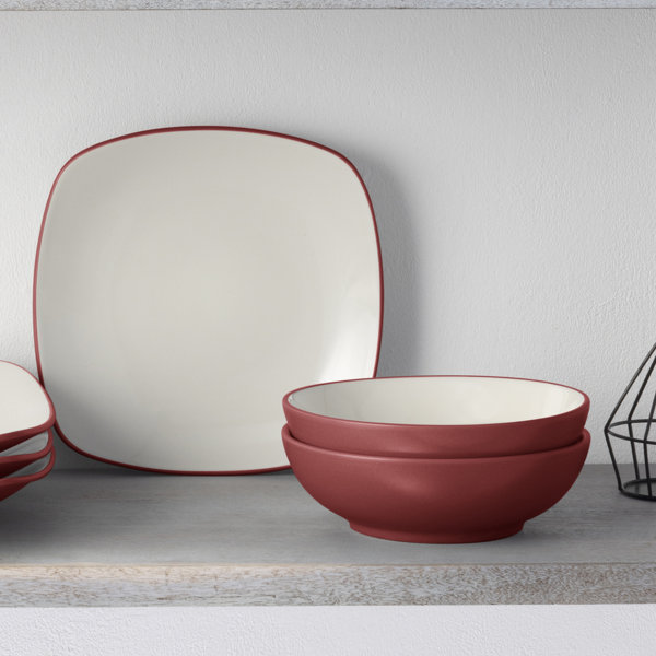 Noritake Colorwave 16-Piece Square Dinnerware Set, Service for 4 ...