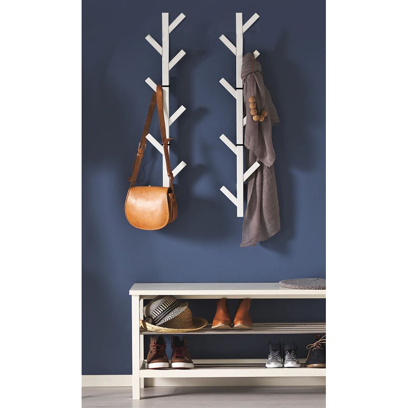 Latitude Run® Premiumracks White Coat Rack & Reviews | Wayfair
