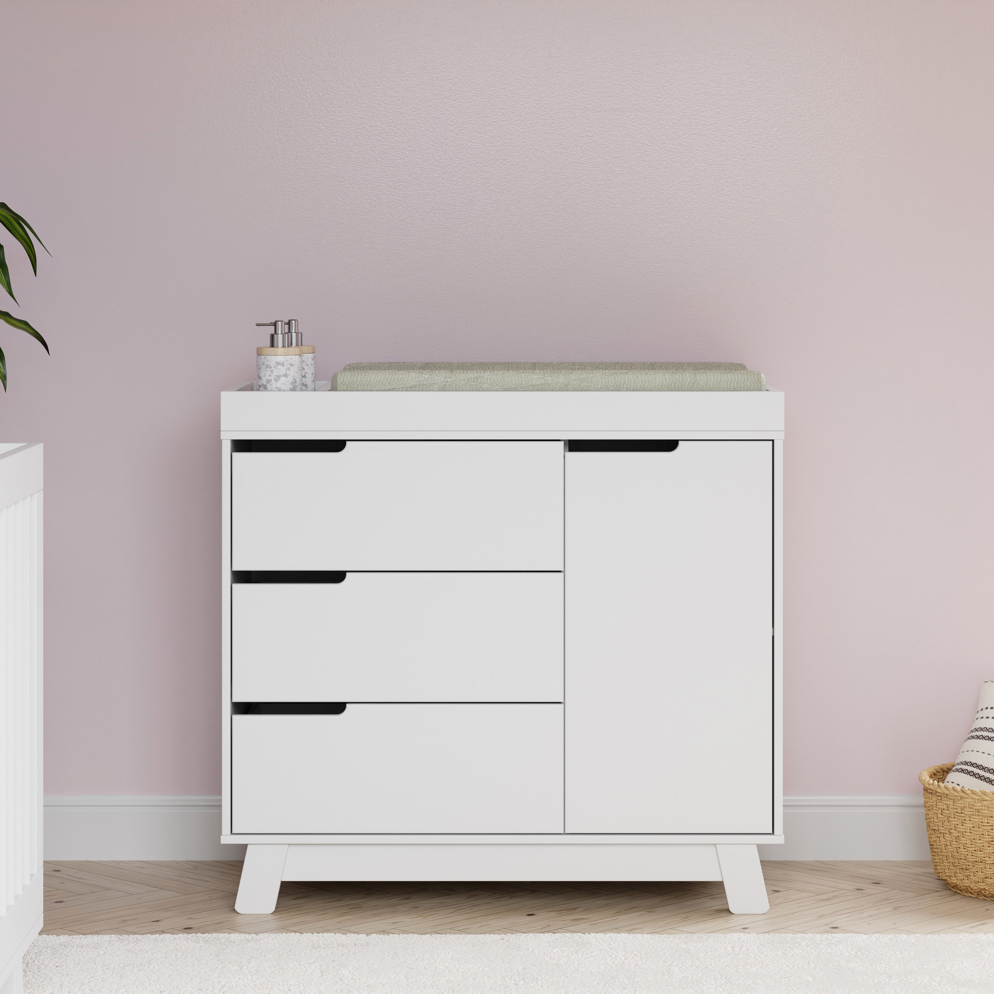 babyletto Hudson 3-Drawer Changer Dresser with Removeable Changing Tray ...