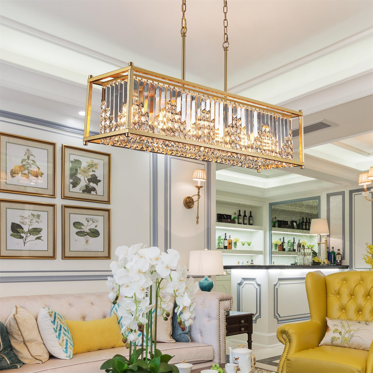 Mercer41 Trayalla LED Chandelier | Wayfair