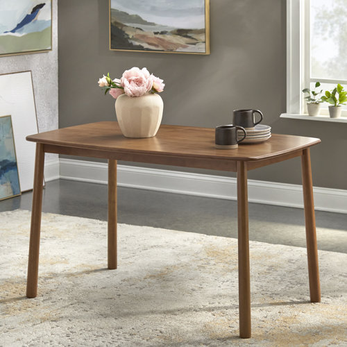 Ivy Bronx Bucci Solid Wood Dining Table & Reviews | Wayfair