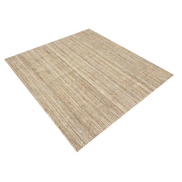 Highland Dunes Venuti Handwoven Beige Area Rug | Wayfair