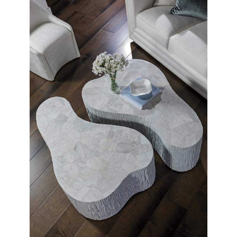 Artistica Home Signature Designs Genuine Marble Solid Coffee Table ...