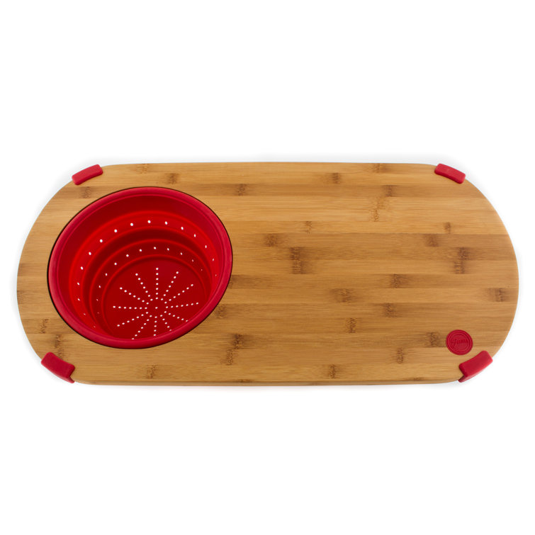 Fiesta Bamboo 24" Colander Board & Reviews | Wayfair