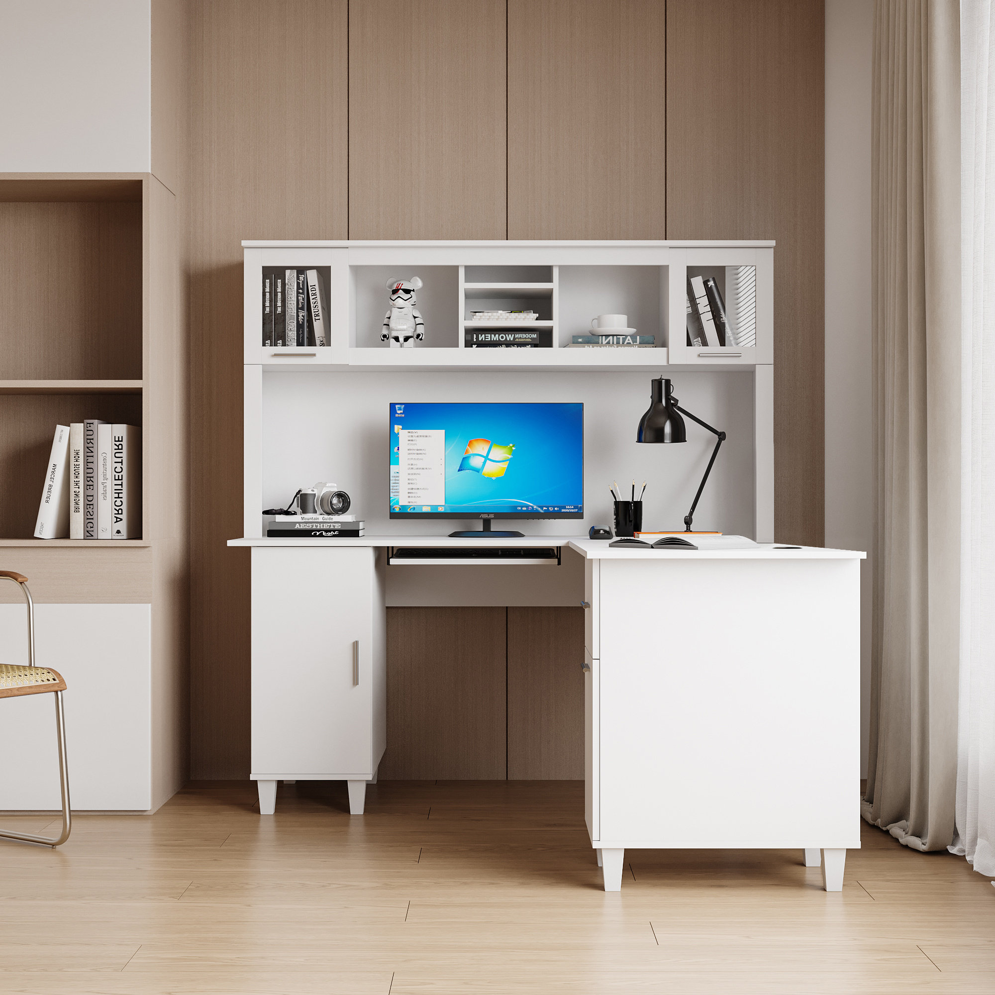 Hokku Designs Home Office Computer Desk | Wayfair