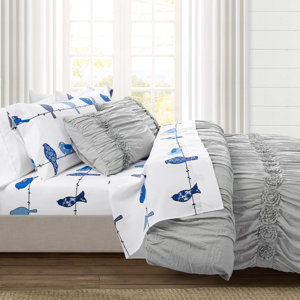 Lush Decor Birds Soft Sheet Set & Reviews | Wayfair
