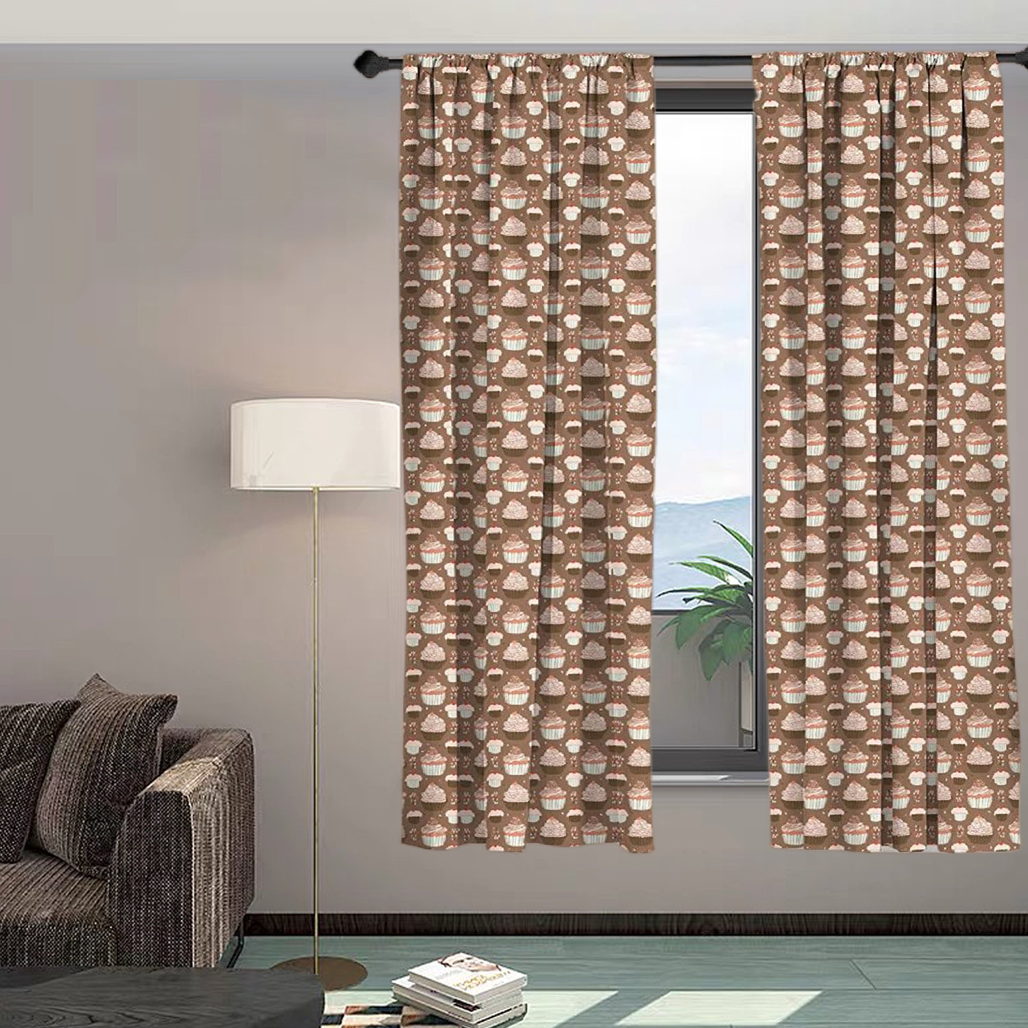 Winston Porter Fetah Microfiber Curtain - Wayfair Canada