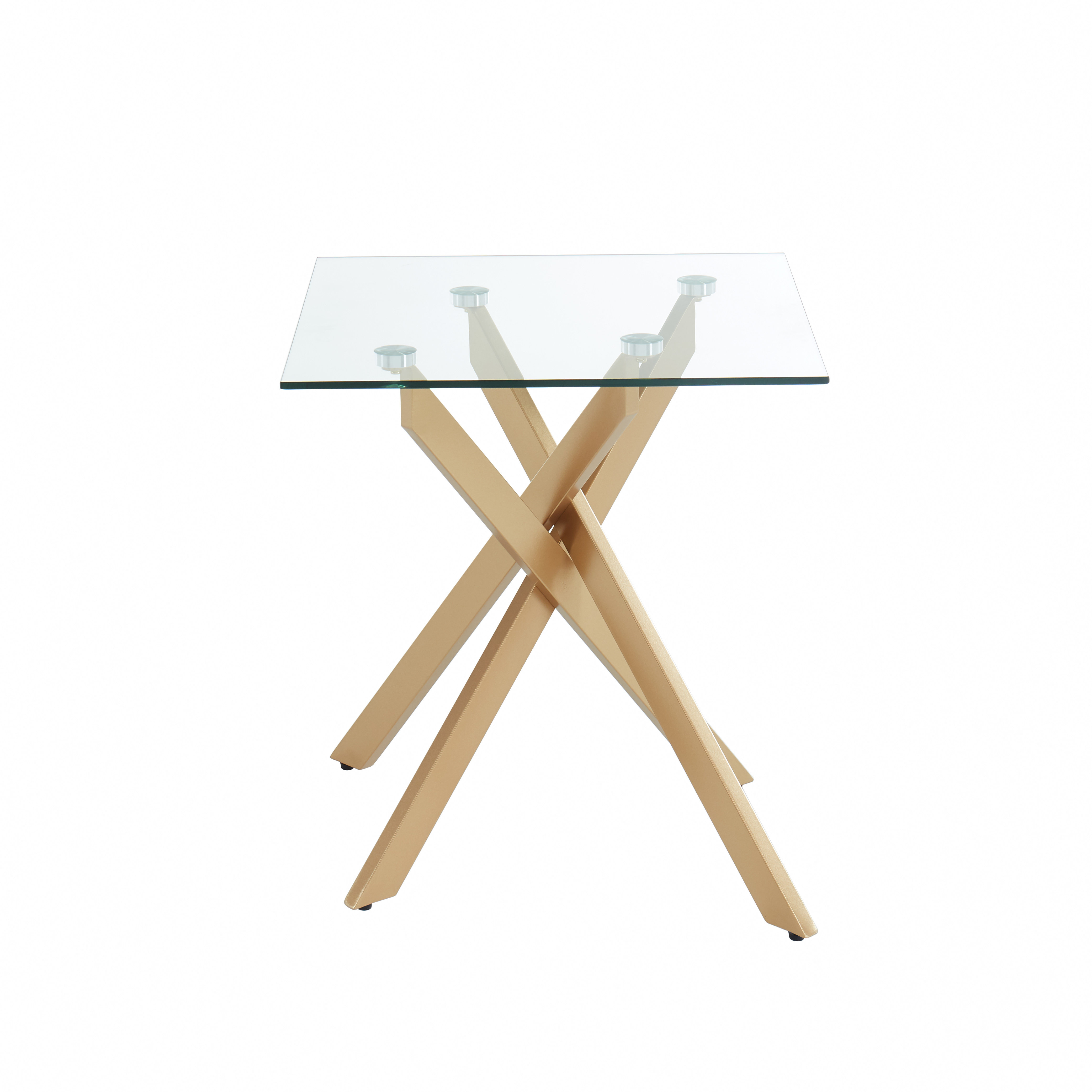 Mercer41 Kashad Cross Legs 3 Bunching Tables Coffee Table | Wayfair