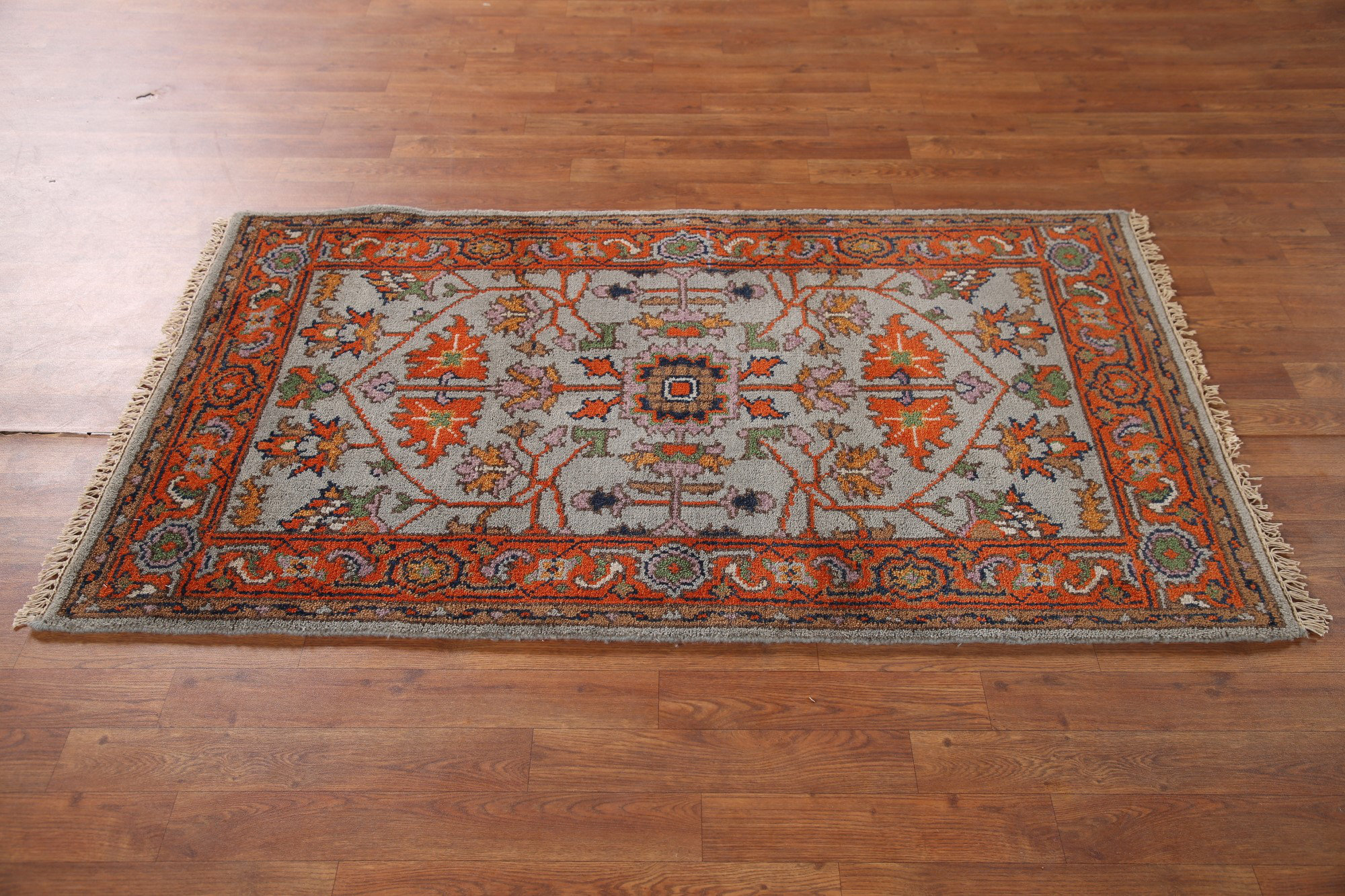 Bungalow Rose Handmade Traditional Indian Wool Rug 3x5 | Wayfair