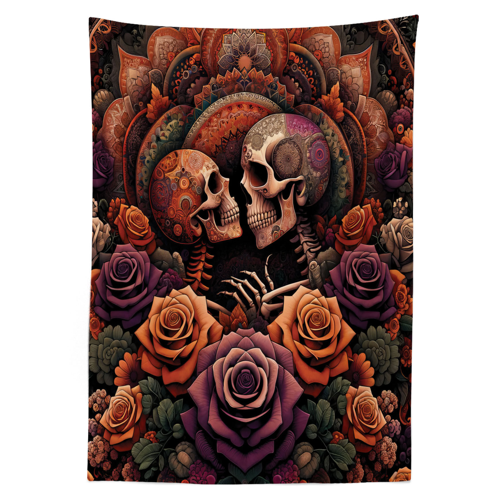 Bungalow Rose Drayson Rectangle Floral Polyester Tablecloth | Wayfair