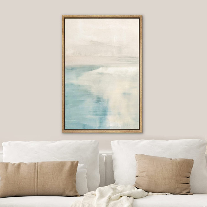 SIGNLEADER Relax/Calm Framed On Canvas Print | Wayfair