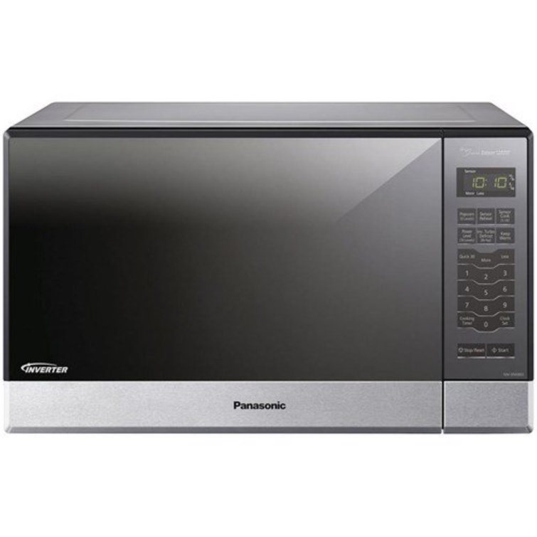 Panasonic® Genius Sensor 1.2 Cubic Feet Microwave with Sensor Cooking ...