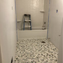 ES Stone 4" x 2" Ming Green Leaf Pattern Marble Novelty Mosaic Tile ...