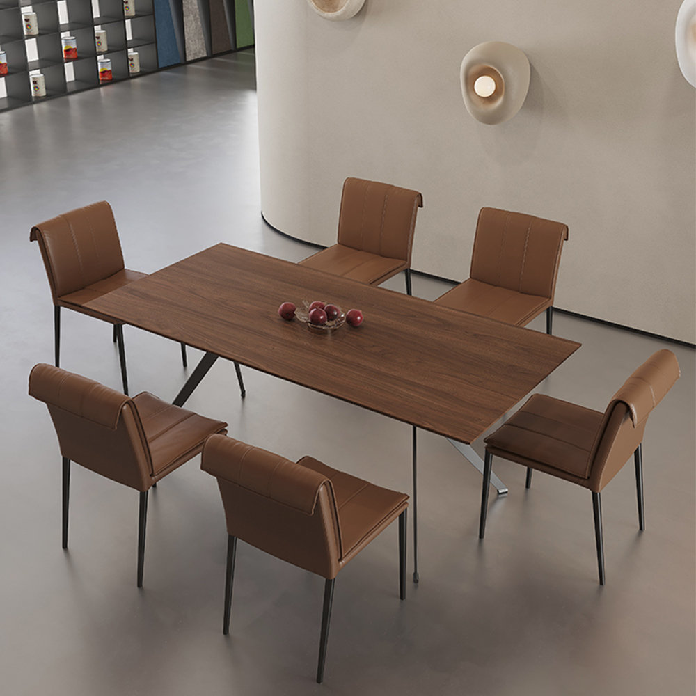Waagy Modern vintage high-class dining table set | Wayfair