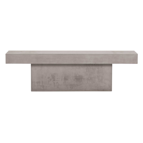 Cast Stone & Concrete Outdoor Benches You'll Love | Wayfair