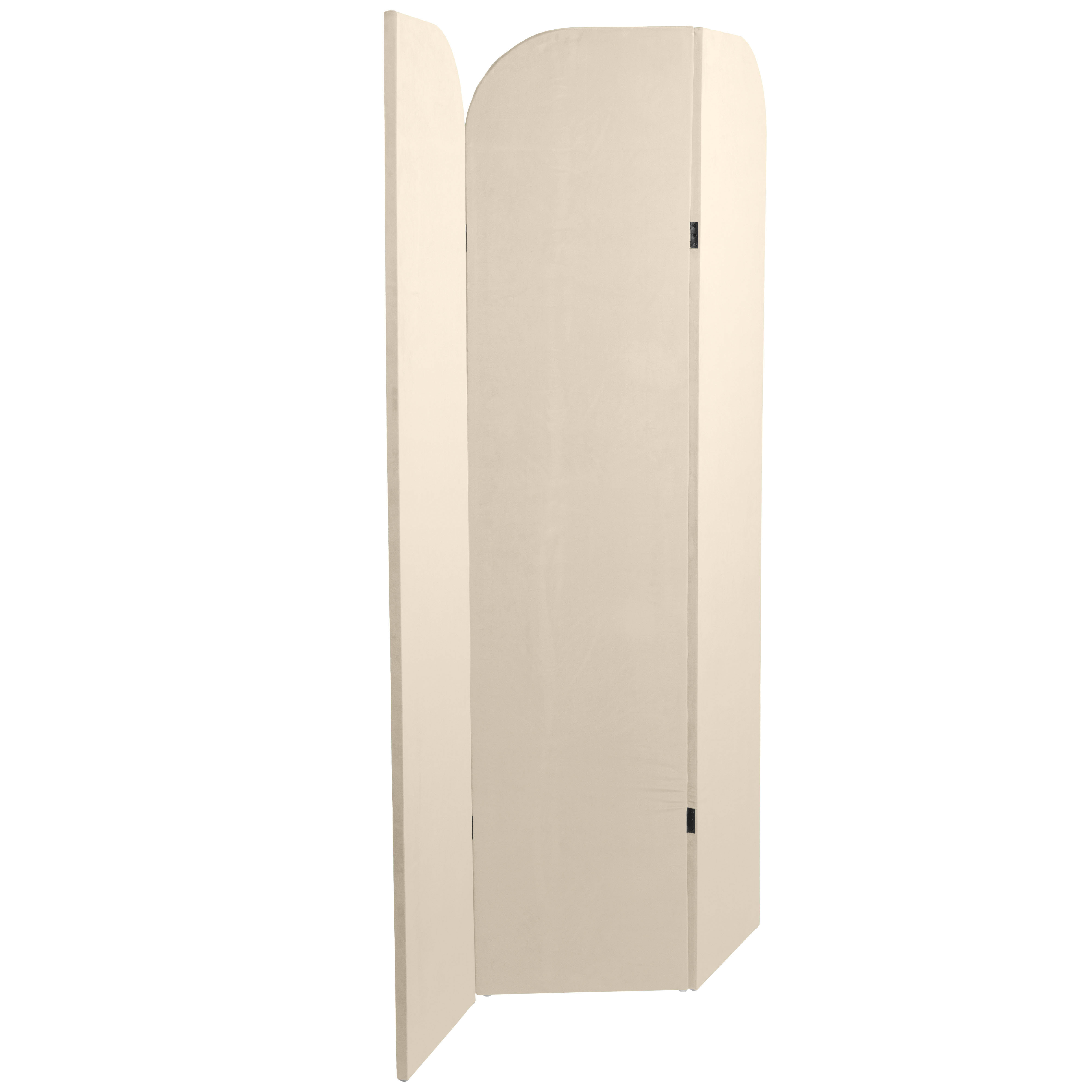 Everly Quinn Wayt 3 - Panel Velvet Folding Room Divider & Reviews | Wayfair