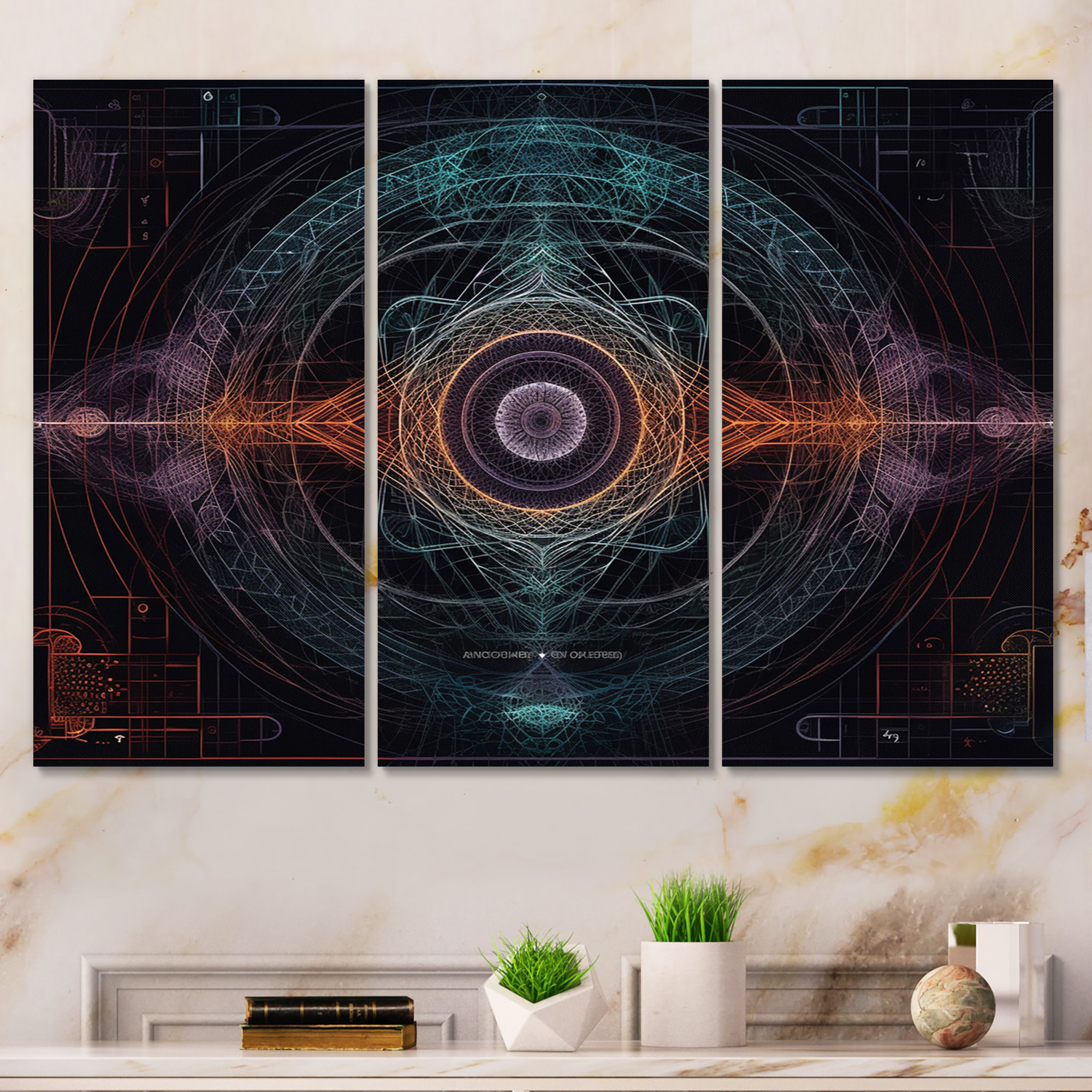 Design Art Future Harmony Soundwaves Ocean Seascape - Abstract Shapes ...