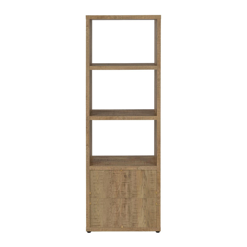 Loon Peak® Kesuan Mango 3-Shelf Bookcase | Wayfair