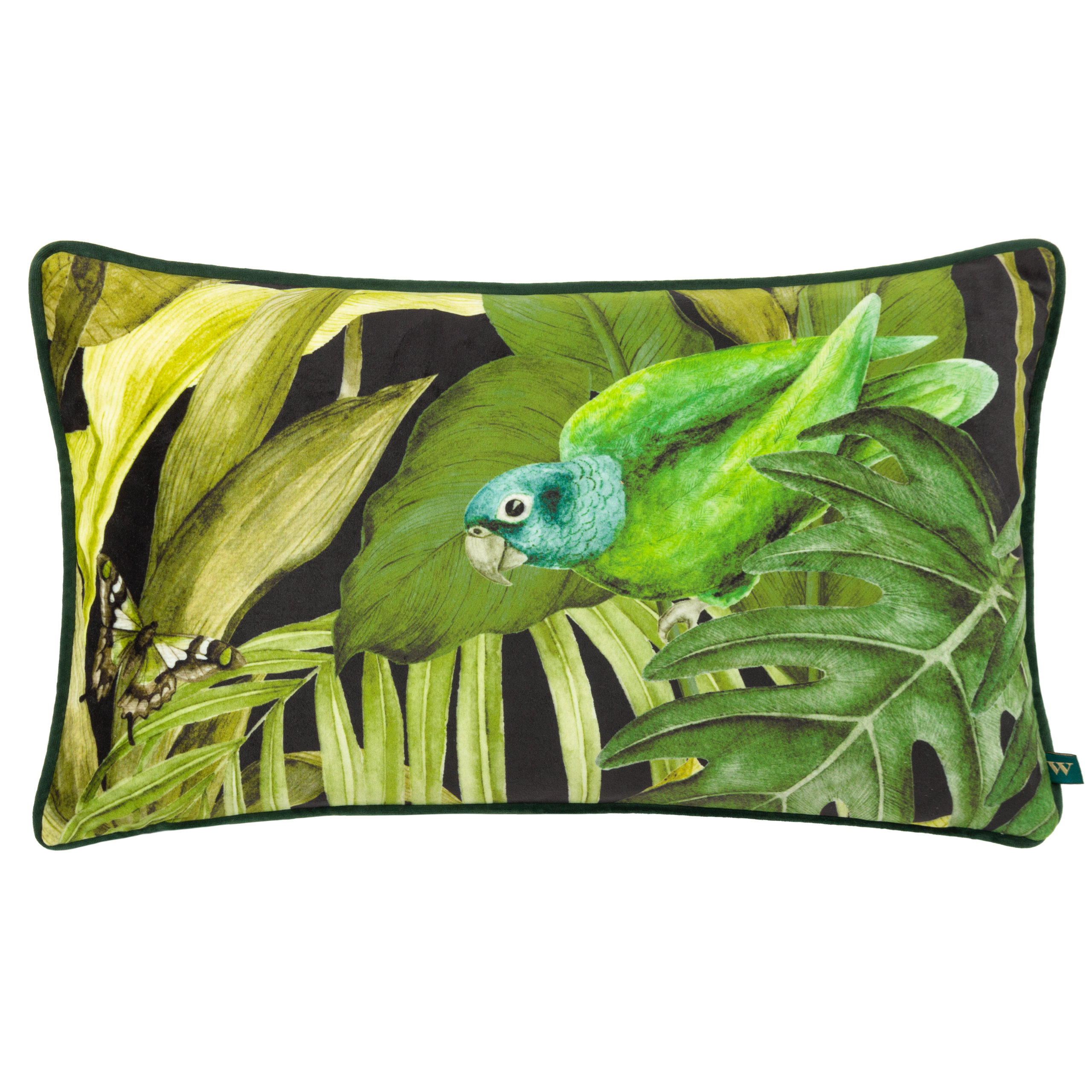 17 Stories Alexxus Floral Rectangular Scatter Cushion with Filling ...