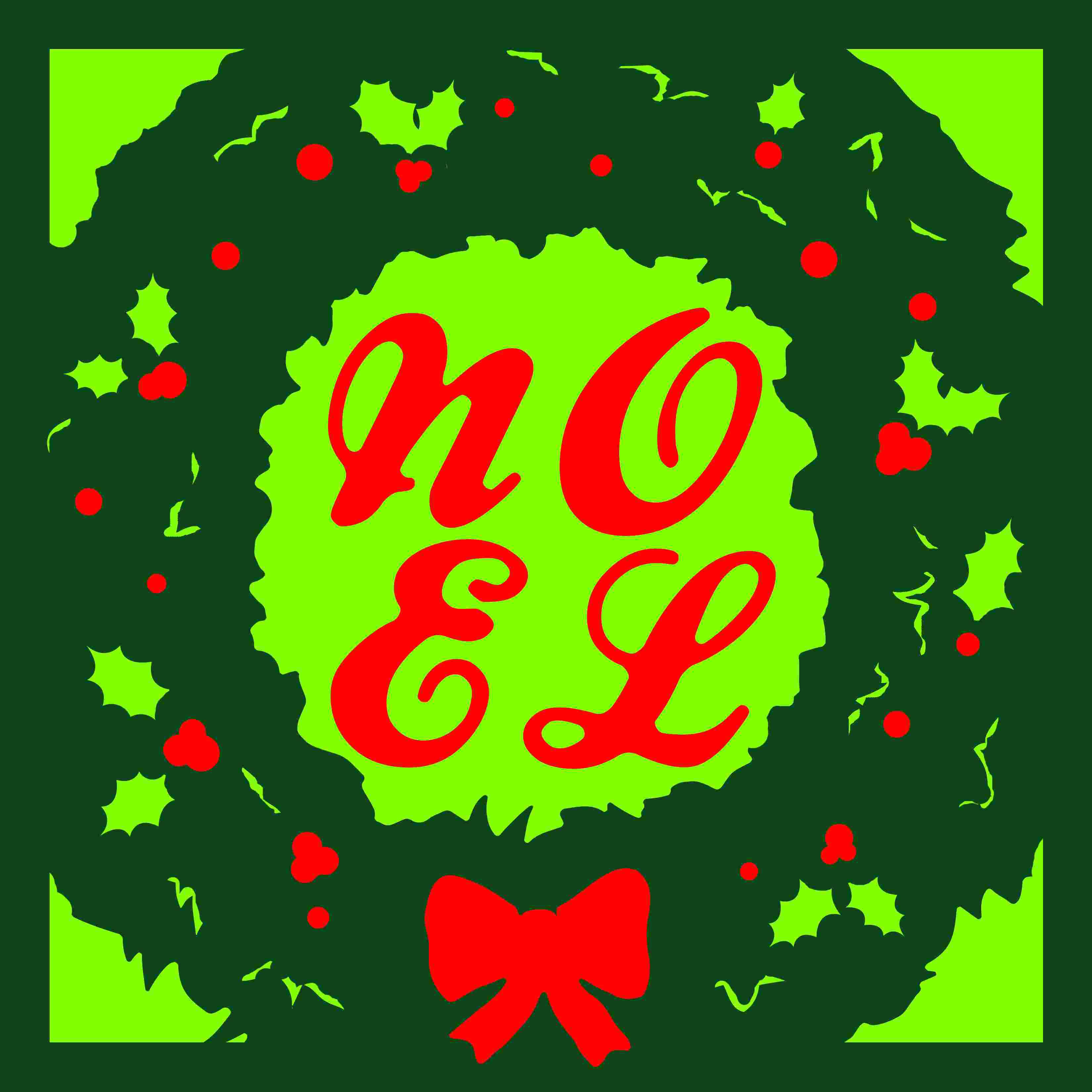 The Holiday Aisle® Noel Back Print For Laser Cut Wreath - Wayfair Canada