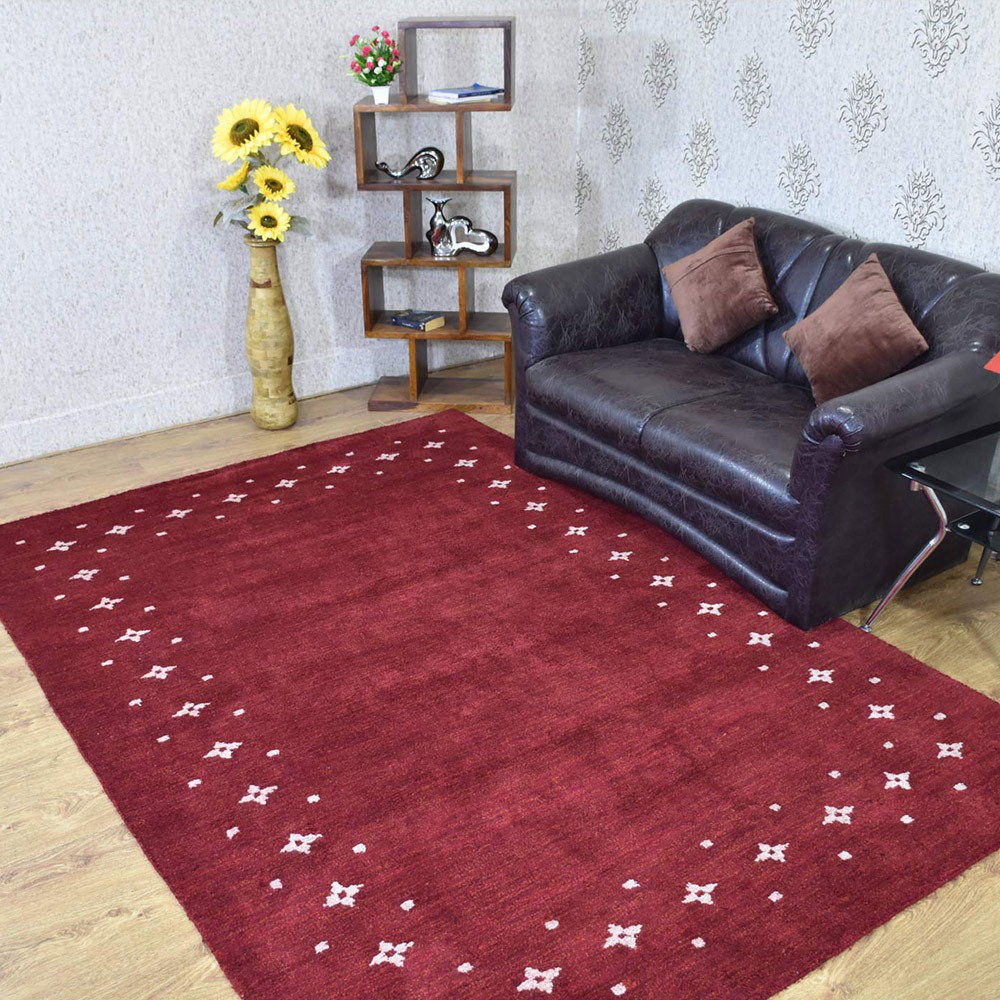 Foundry Select Viggo Hand Knotted Wool Area Rug : Red Color ...