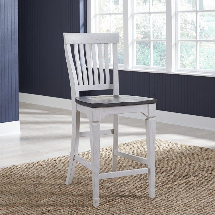Liberty Furniture Allyson Park Solid Wood 24.5'' Counter Stool ...