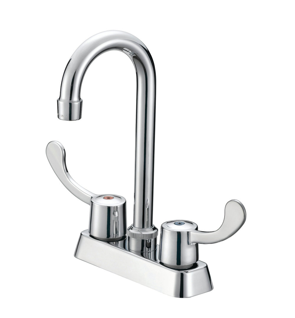 BK Products 2-Handle Bar Faucet in Chrome - Wayfair Canada