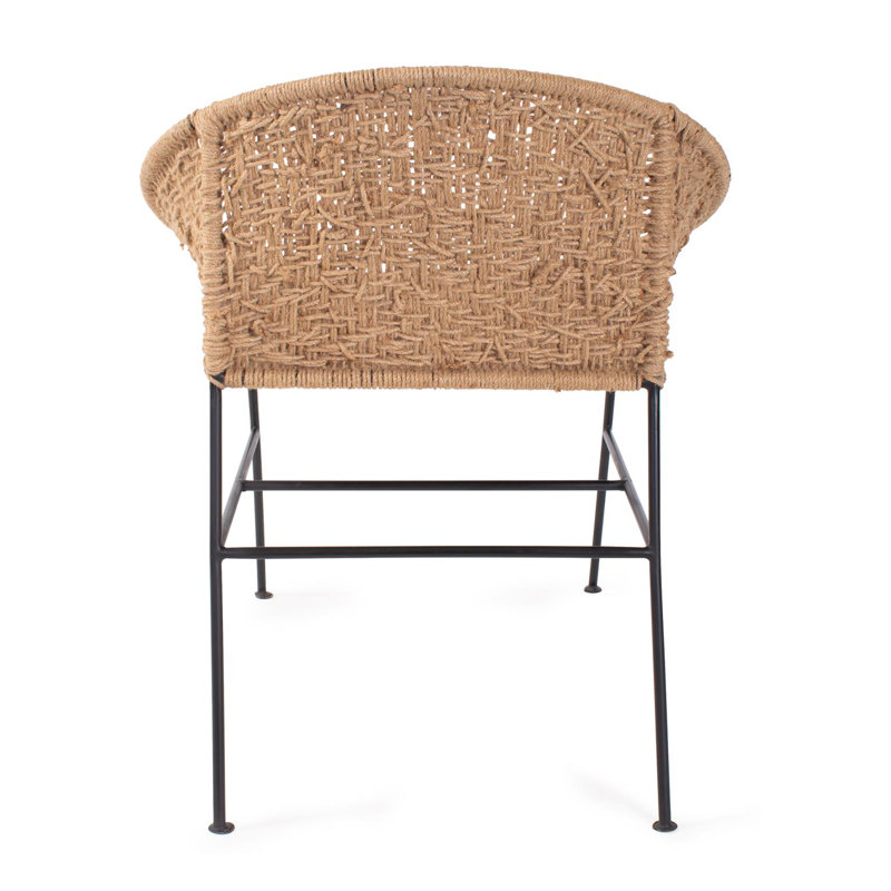 Bay Isle Home™ Escobedo Scoop Jute Chair | Wayfair