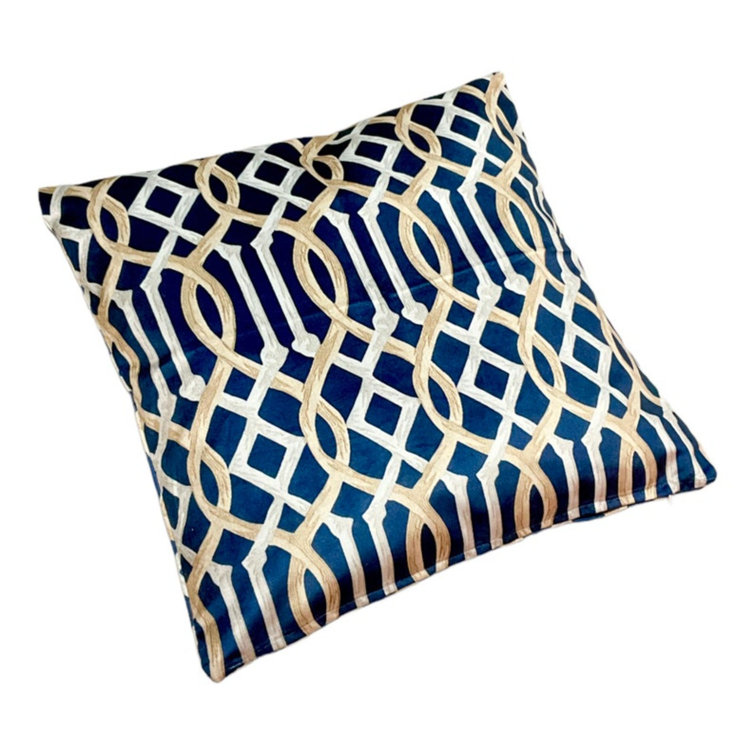 Ophelia & Co. Weott Geometric Square Throw Cushion Cover | Wayfair.co.uk