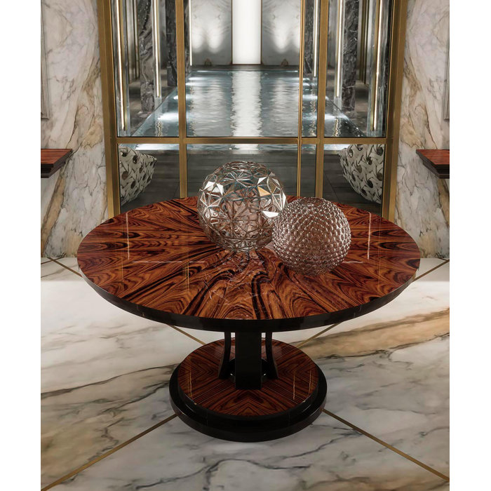 David Michael Round Dining Table | Wayfair