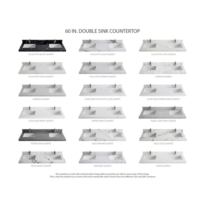 Willow Collections Sonoma Floating Teak 60'' Double Bathroom Vanity ...