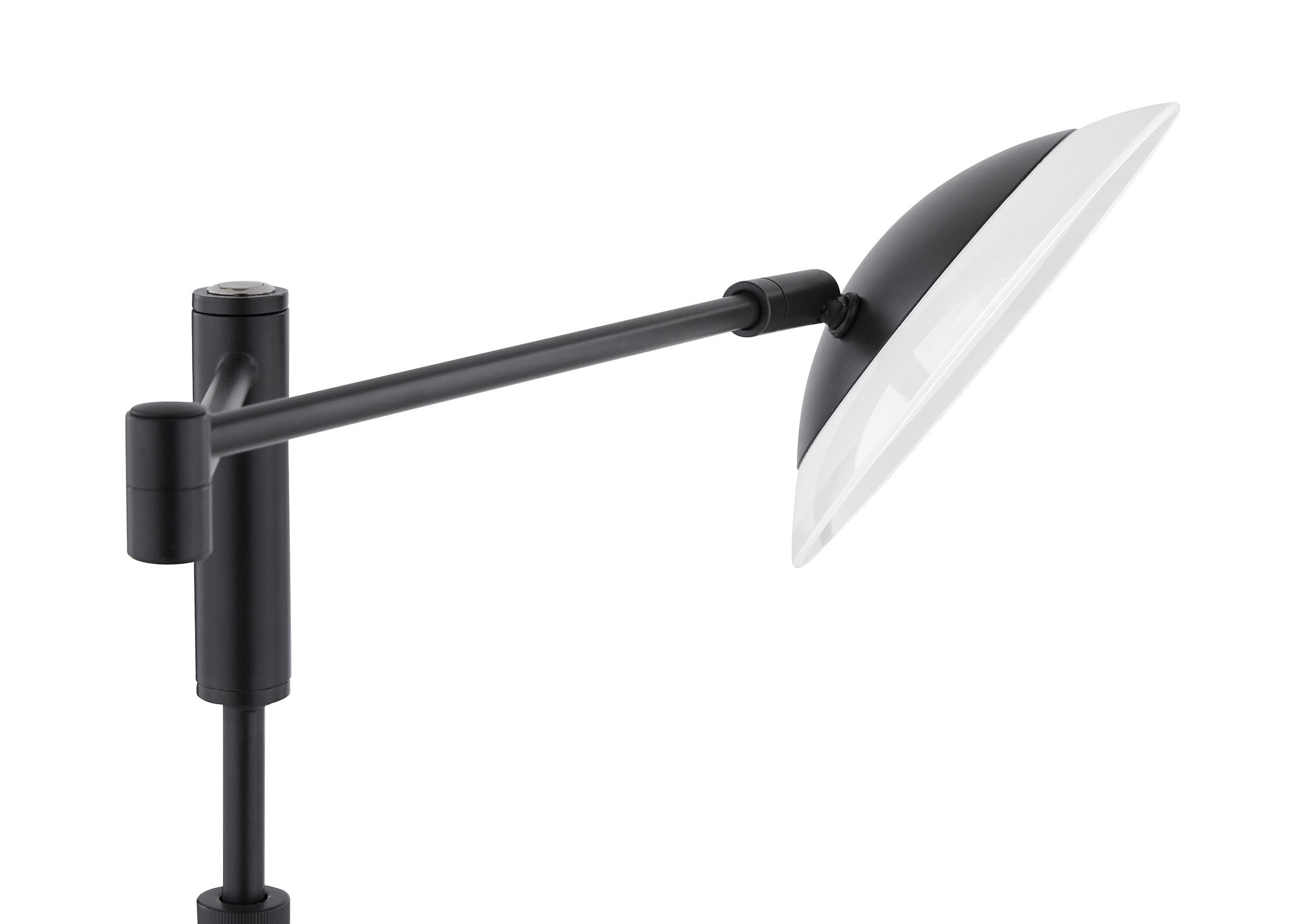 Wrought Studio™ Millsaps 54" LED Swing Arm Floor Lamp | Wayfair