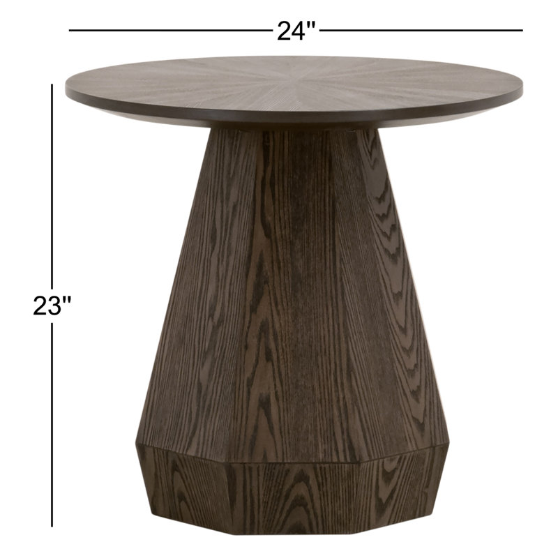 Birch Lane™ Mitzi Pedestal End Table | Birch Lane
