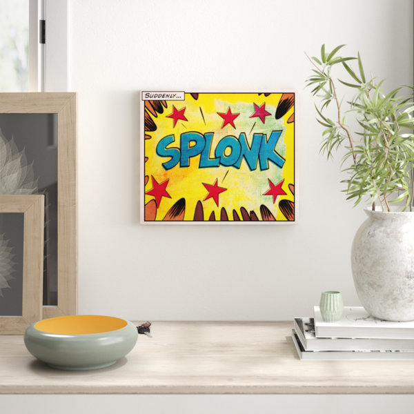 East Urban Home Splonk by Oliver Gal - Wrapped Canvas Print | Wayfair.co.uk