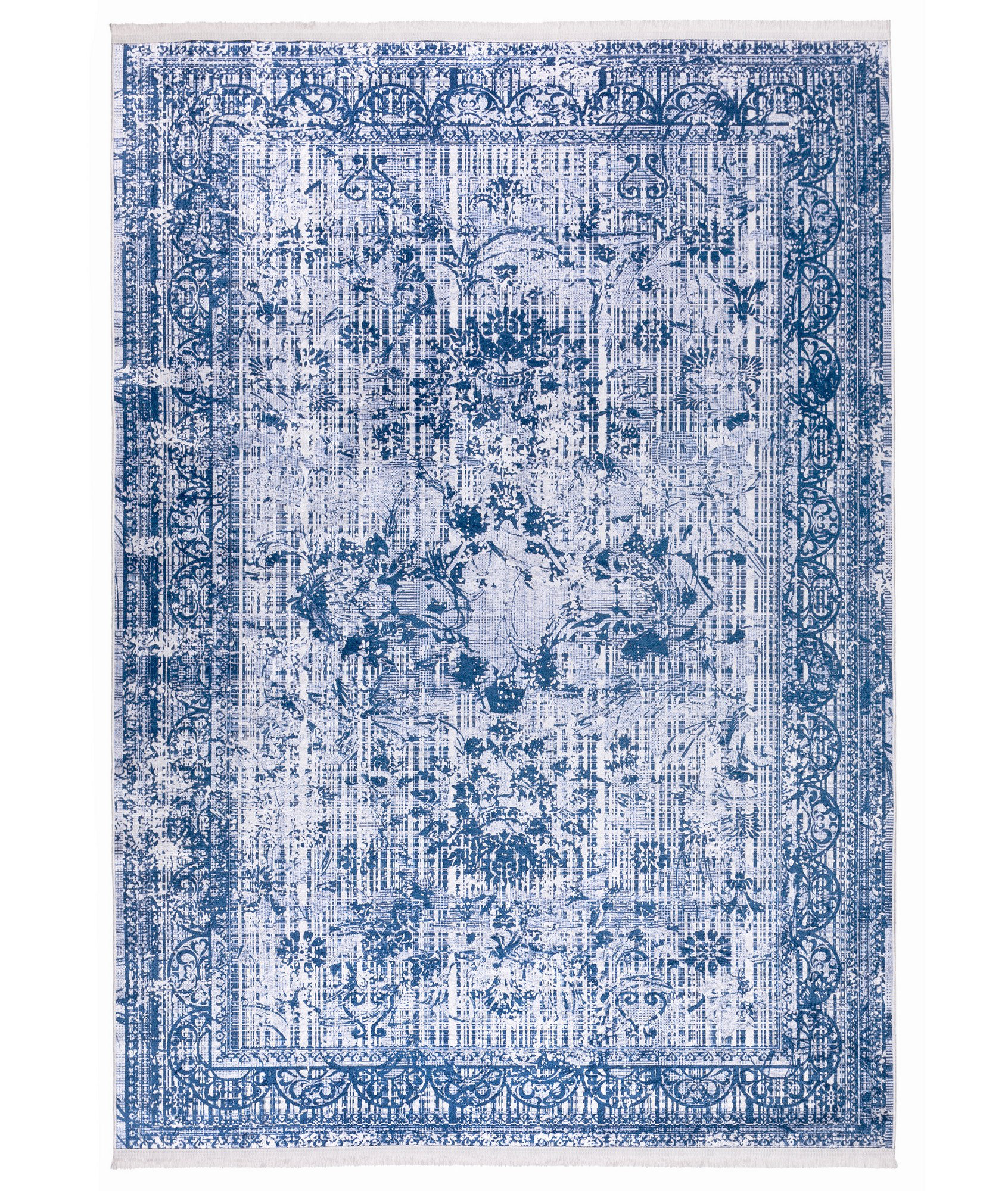 East Urban Home Panavista Oriental Machine Woven Velvet Area Rug in ...