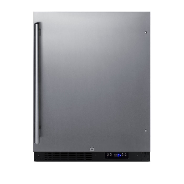 Summit Appliance 4 cu. ft. Frost-Free Undercounter Upright with ...