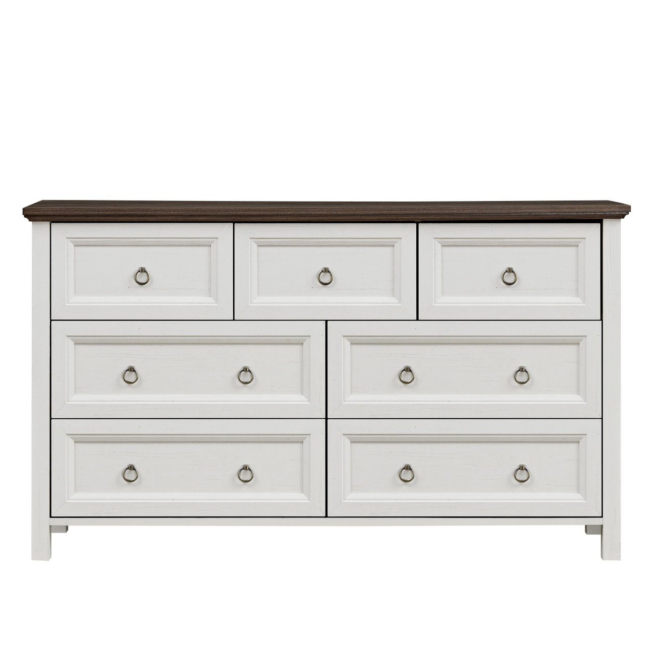 Longshore Tides Rustic Farmhouse Dresser, Dresser With TV Storage ...