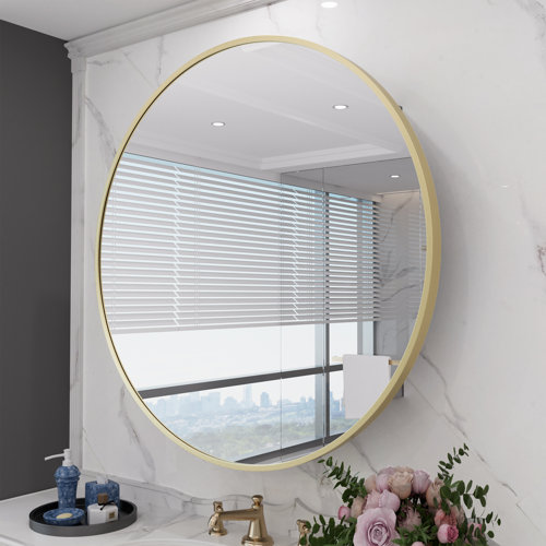 Mercer41 Zuhair Framed Medicine Cabinet Mirror Adjustable | Wayfair