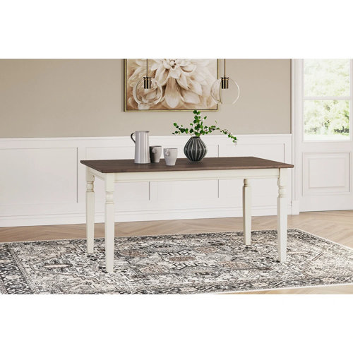 Beachcrest Home Romford Solid Wood Base Dining Table & Reviews | Wayfair