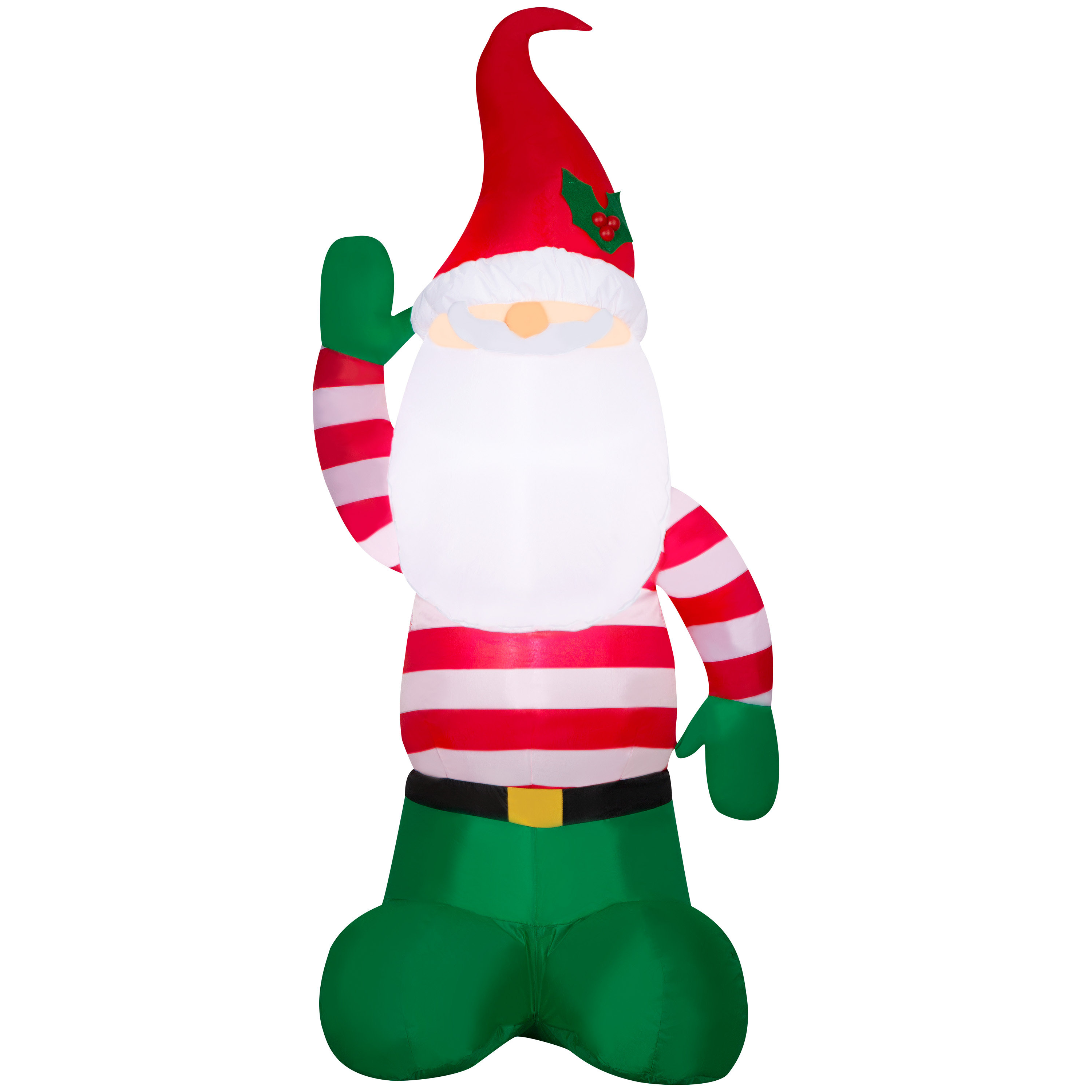 Gemmy Industries Christmas Inflatable Gnome | Wayfair