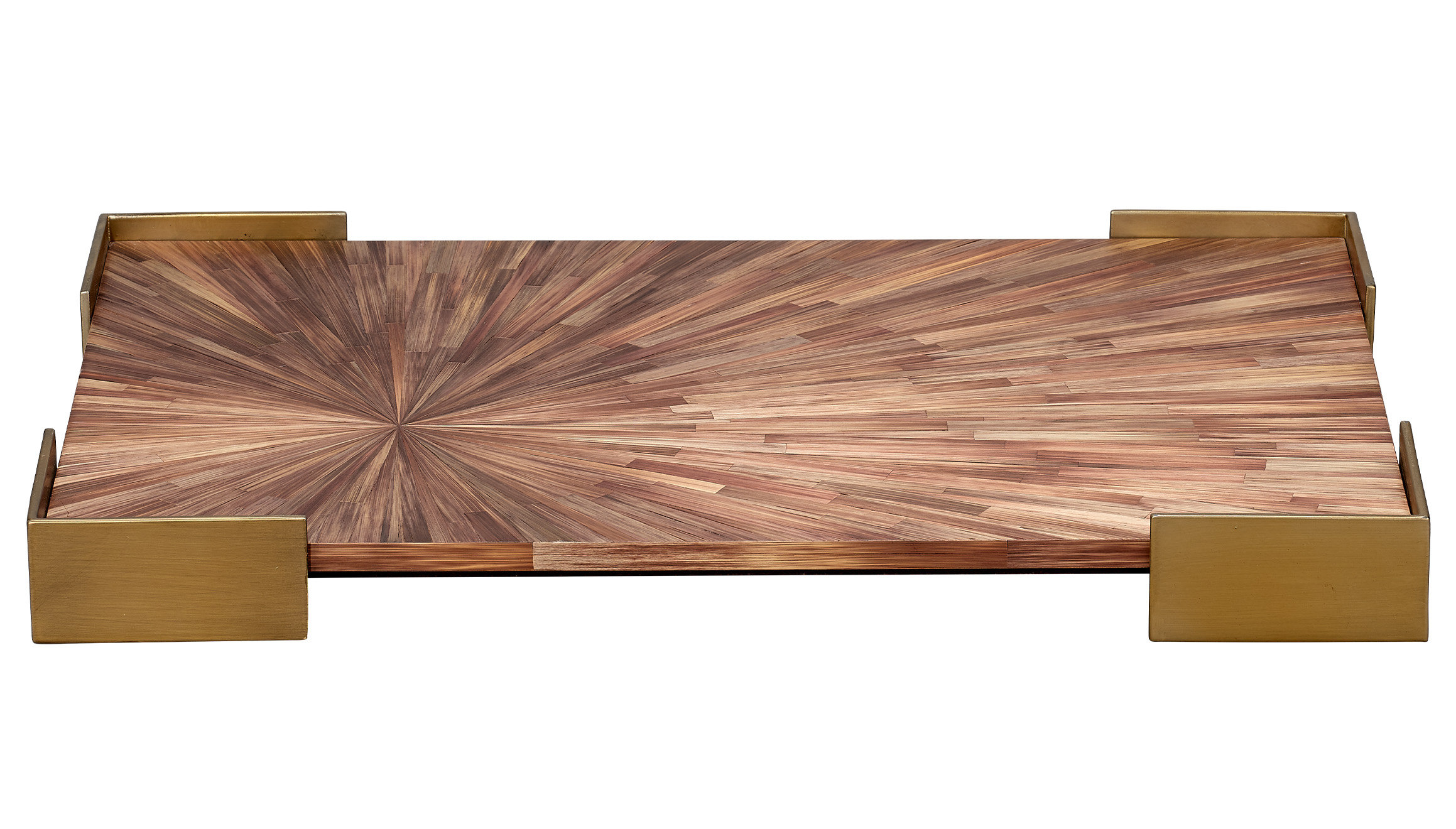 Jamie Young Company Palm Marquetry Decorative Tray - Wayfair Canada