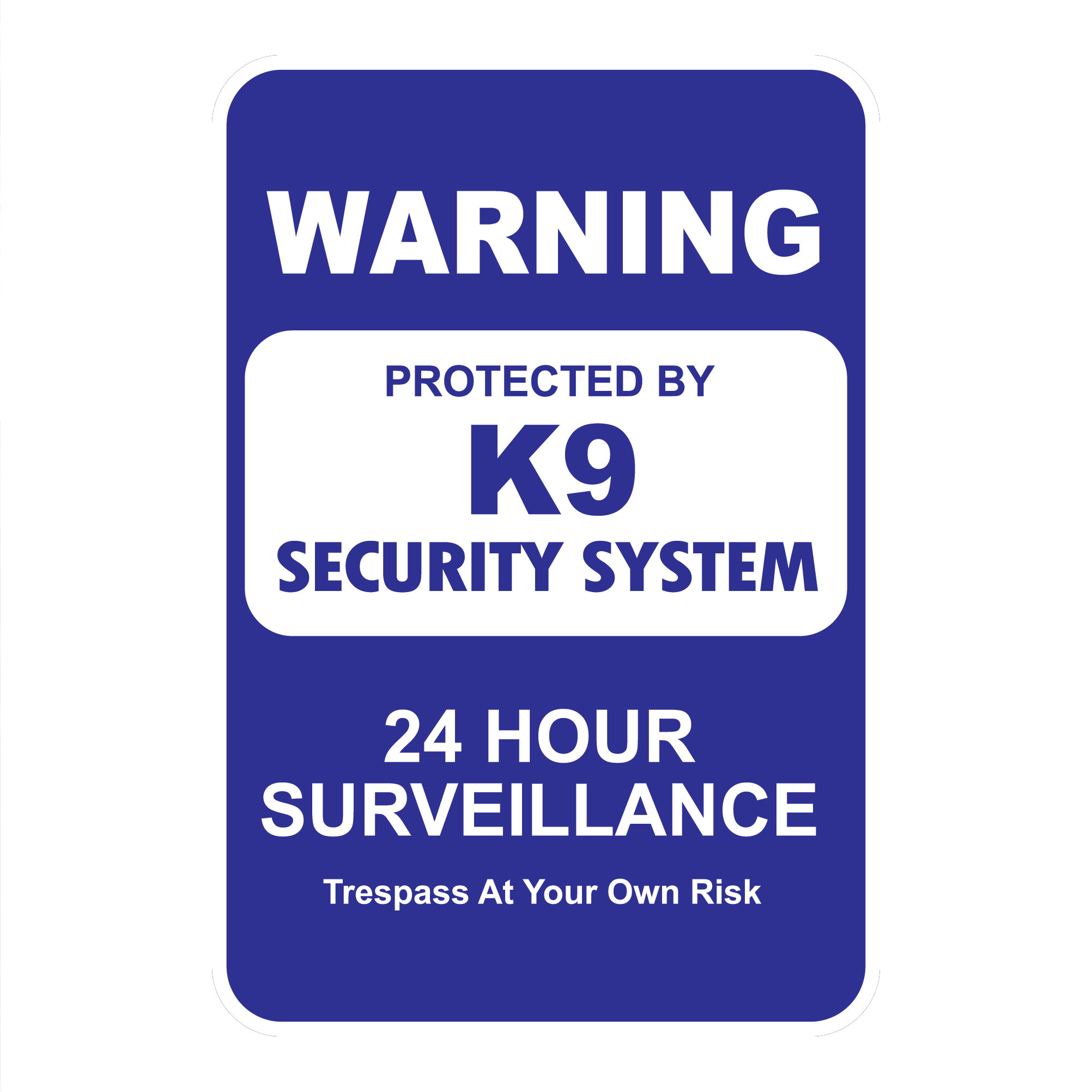 Imagine This Company K9 Security System Mini Garden Sign - Wayfair Canada