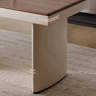 Oaklawn Tools White&Walnut Rectangular Manufactured Wood with 4 drawers ...