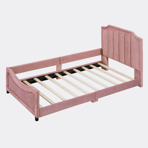 Winston Porter Riniya Upholstered Slat Bed | Wayfair