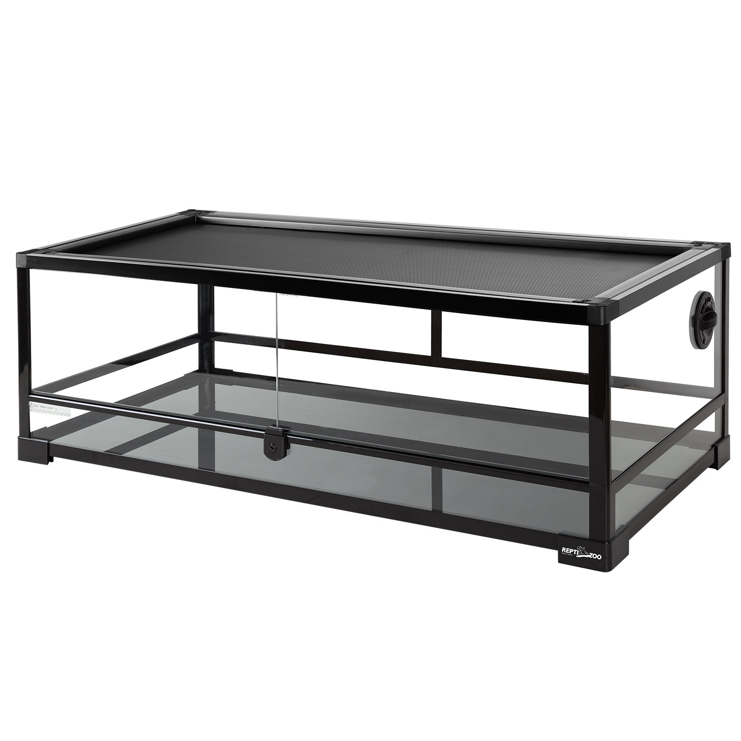 OiiBO 35 Gallon Reptile Glass Terrarium Tank Double Hinge Door With ...