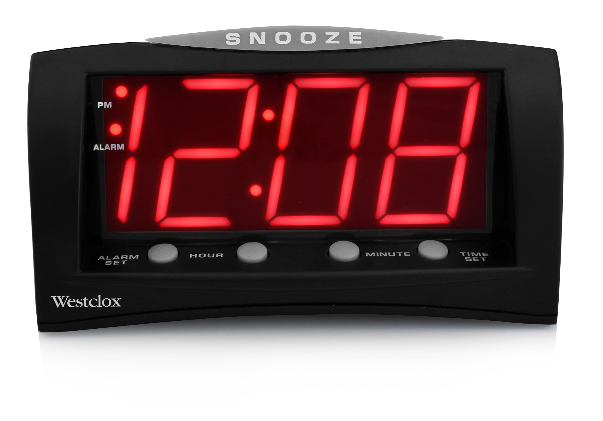 Westclox Clocks Triad LED Tabletop Clock & Reviews | Wayfair