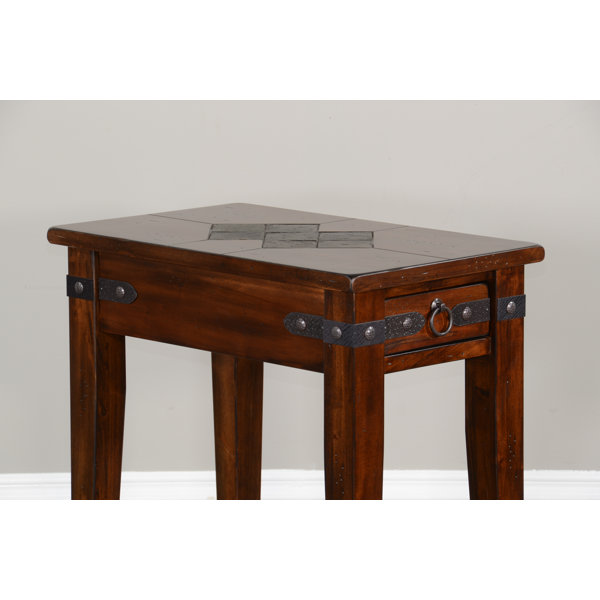 Alcott Hill® Josey Solid Wood End Table with Storage | Wayfair