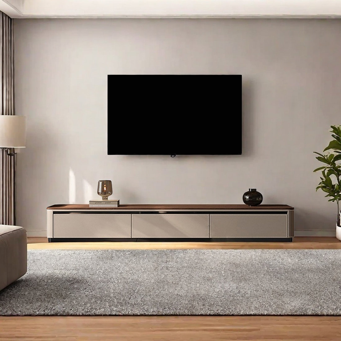 Creature B Comforts Modern Minimalist Style TV Stand | Wayfair