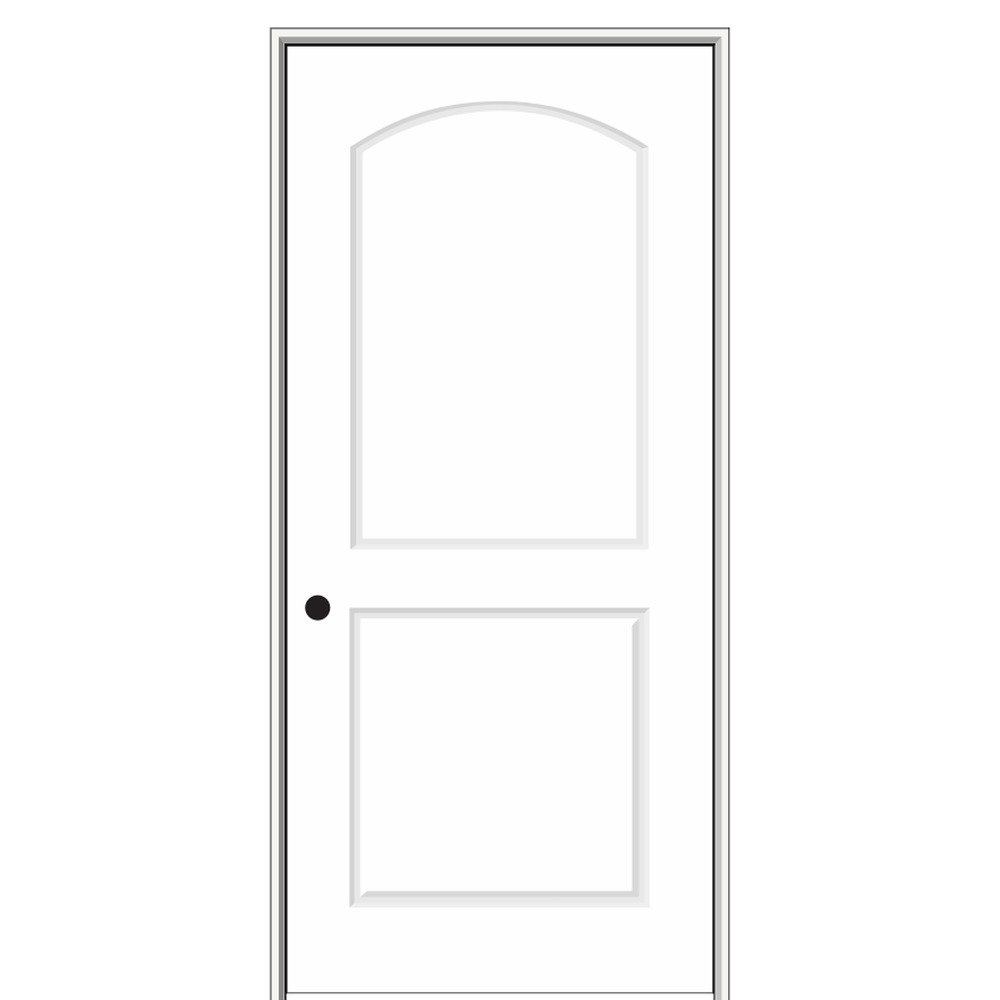 Verona Home Design Porte standard intérieure moulée en bois manufacturé ...